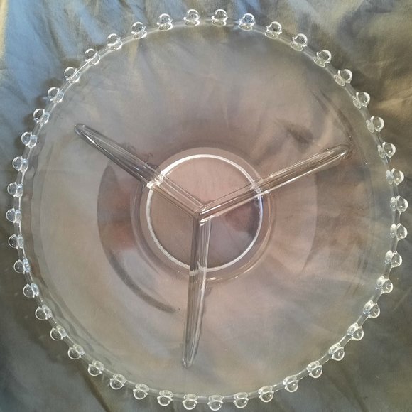 Imperial | Dining | Vintage Imperial Candlewick 3 Station Serving ...